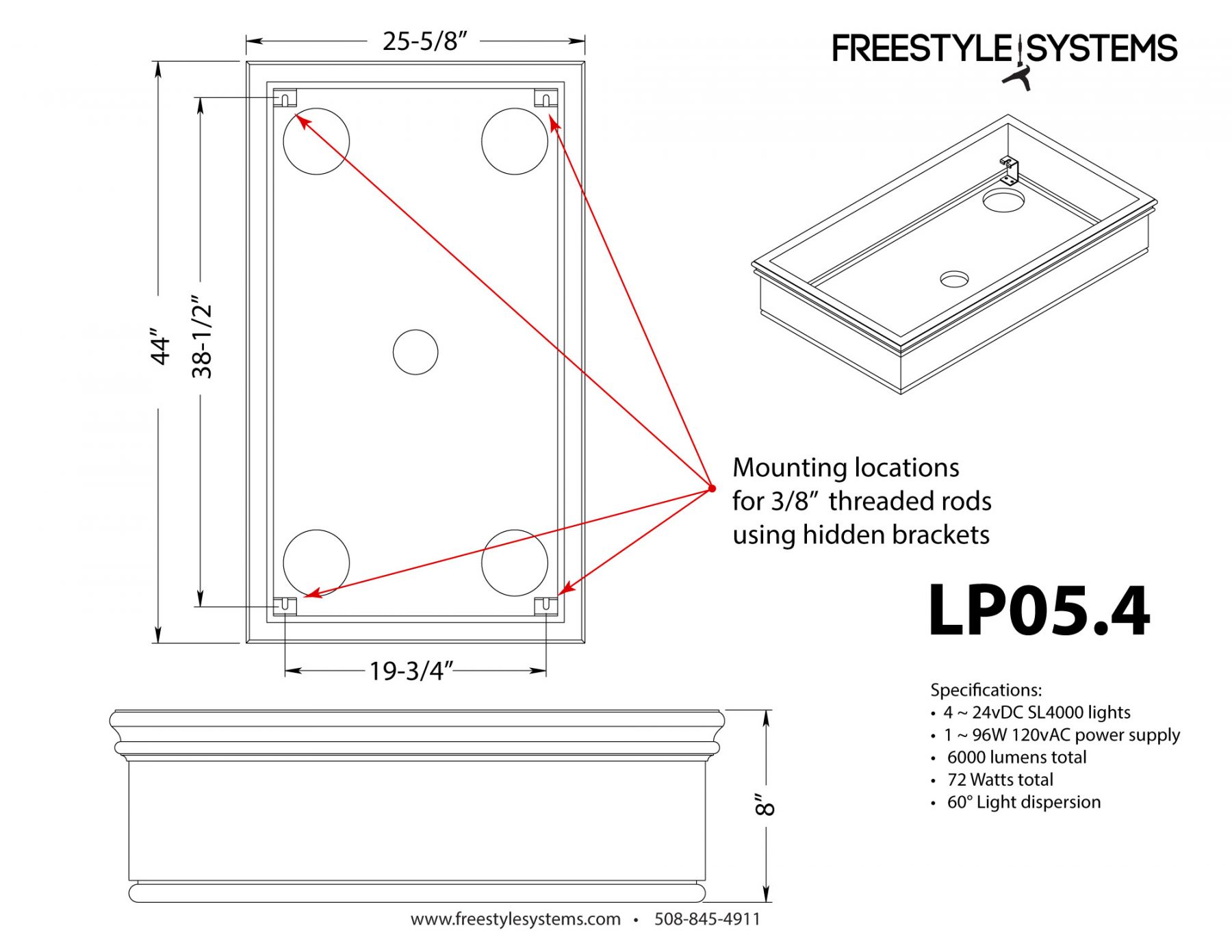 LP05 – Victorian Light Platform - Freestyle Systems