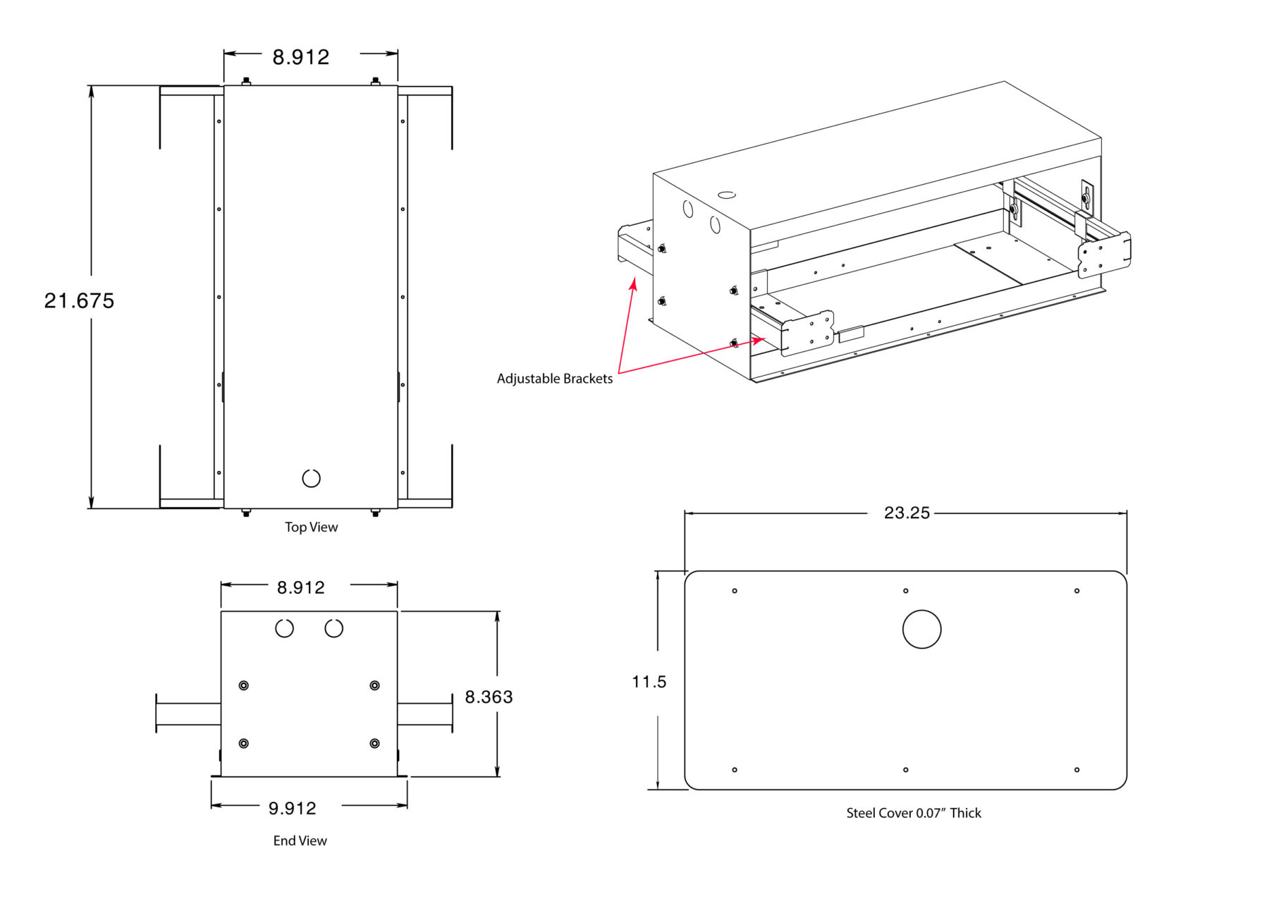 Rough-in Installation Kit - Freestyle Systems