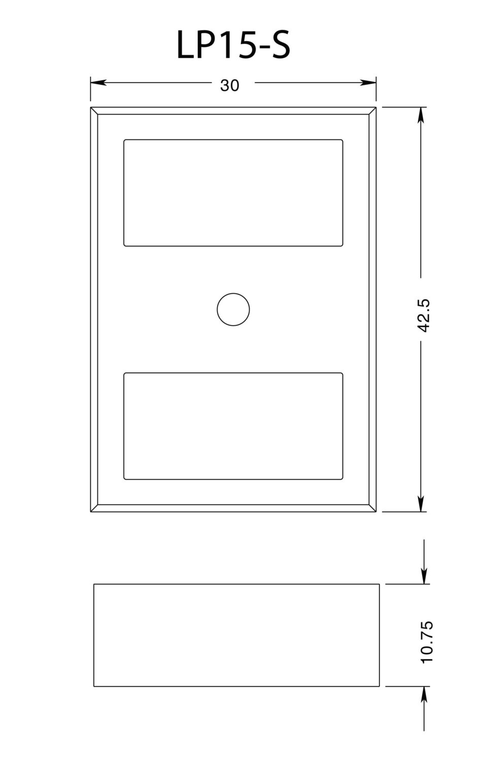 LP15 RECTANGULAR LIGHT PLATFORM - Freestyle Systems